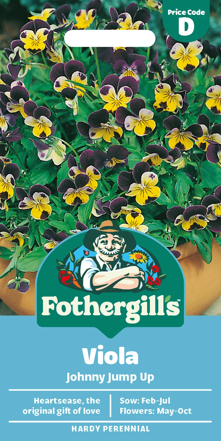 Viola Johnny Jump Up Seeds - Cowell's Garden Centre | Woolsington