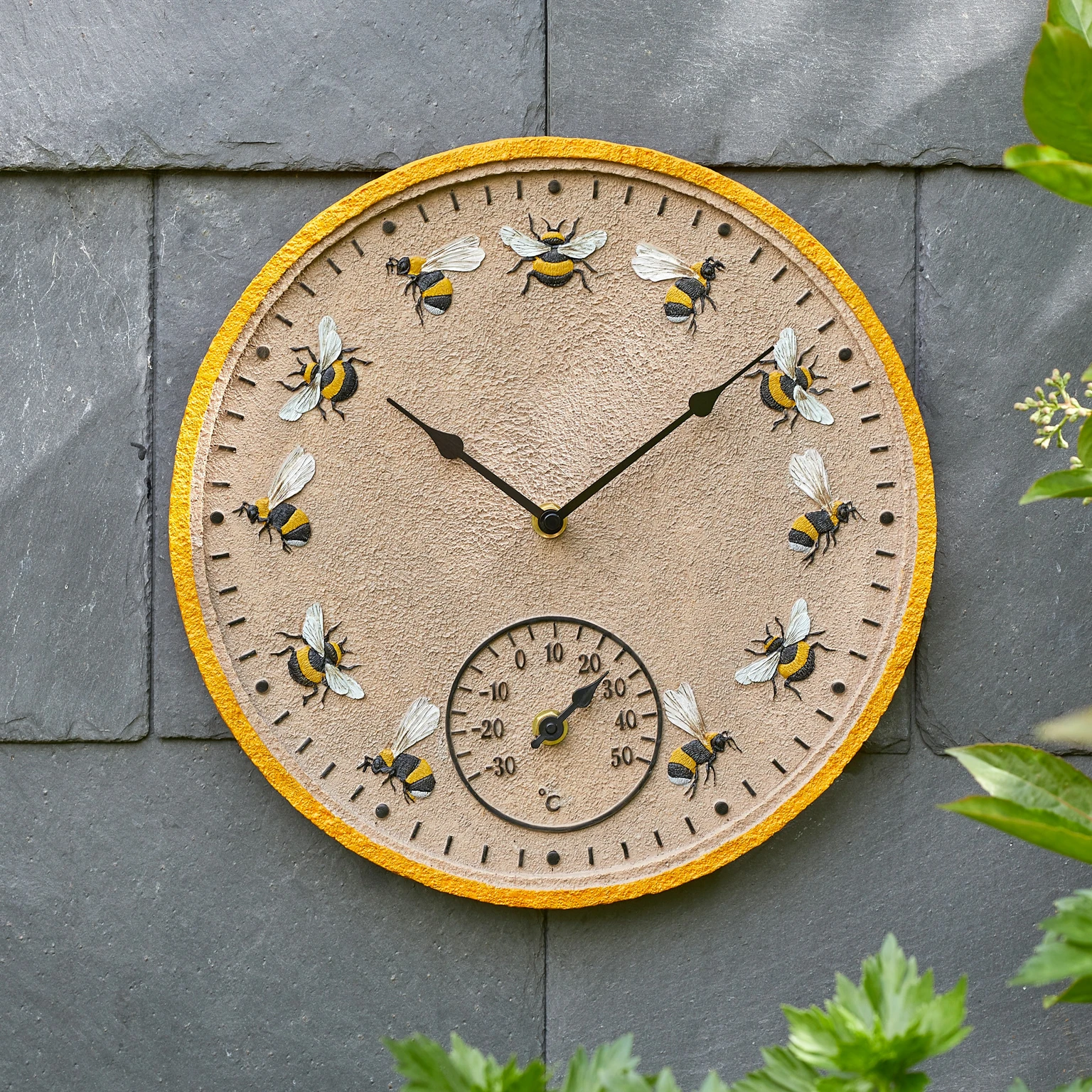 Bees Garden Clock - Cowell's Garden Centre | Woolsington
