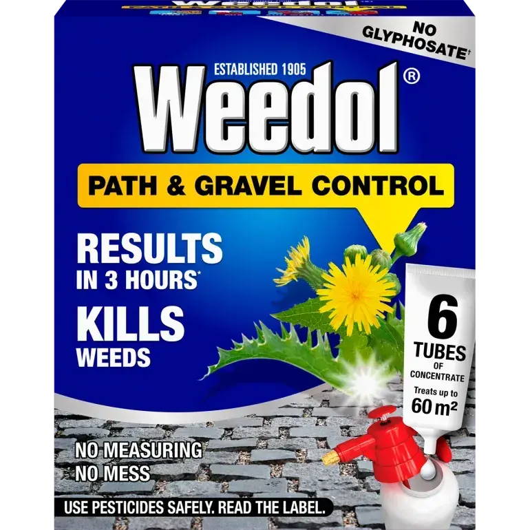 Weedol Path & Gravel Control Weedkiller - 6 tubes - Cowell's Garden ...