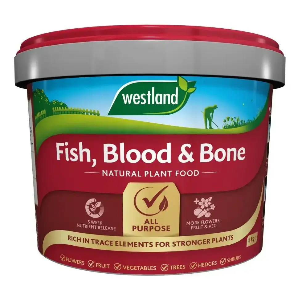 Westland Fish, Blood & Bone 8kg Tub - Cowell's Garden Centre | Woolsington