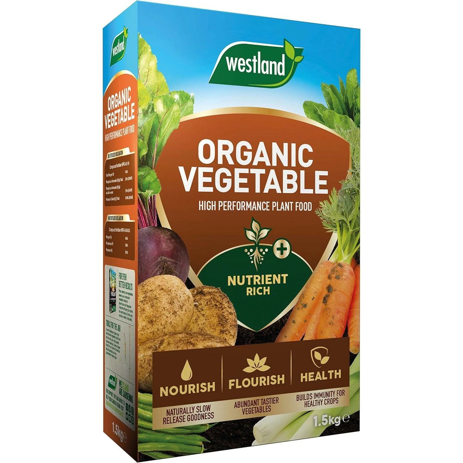Westland Organic Vegetable High Performance Feed - Cowell's Garden ...
