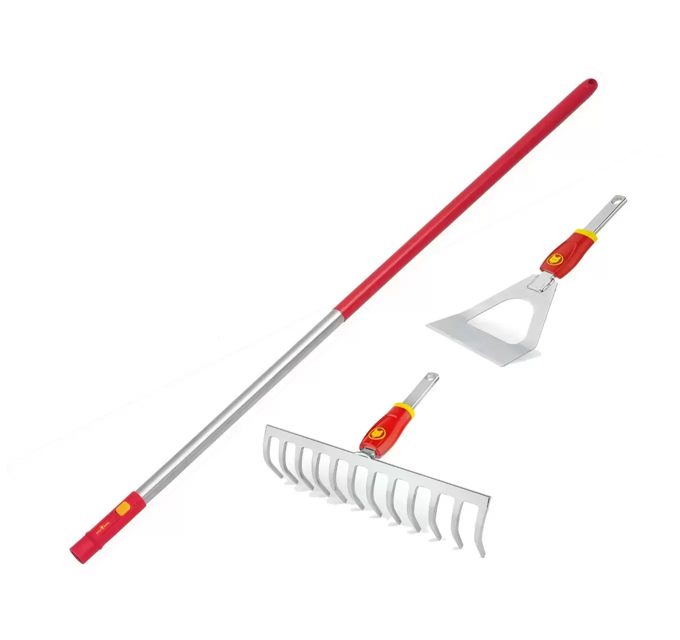 Wolf Garten Multi-Change Dutch Hoe & Rake Set - Cowell's Garden Centre ...