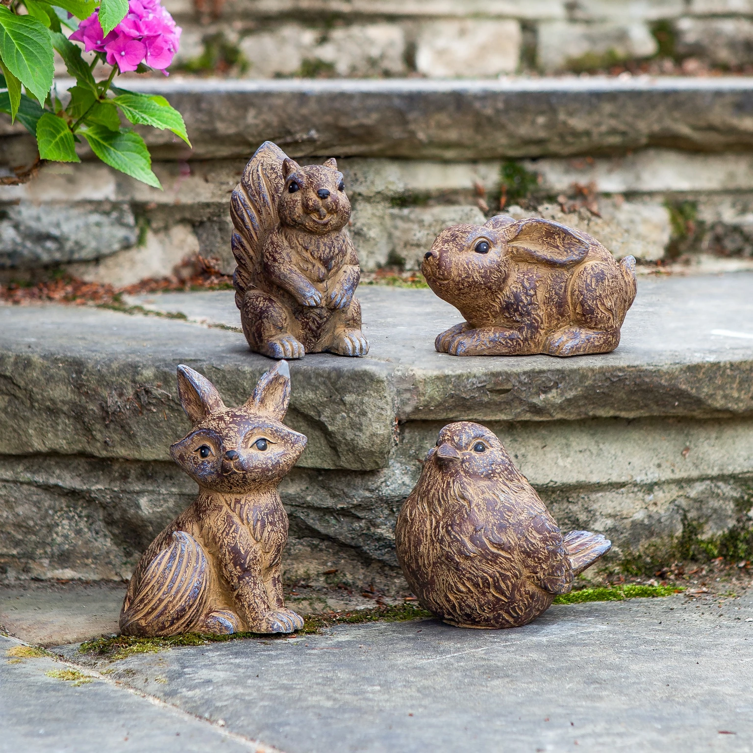 Woodland Creatures Garden Decoration - Cowell's Garden Centre | Woolsington