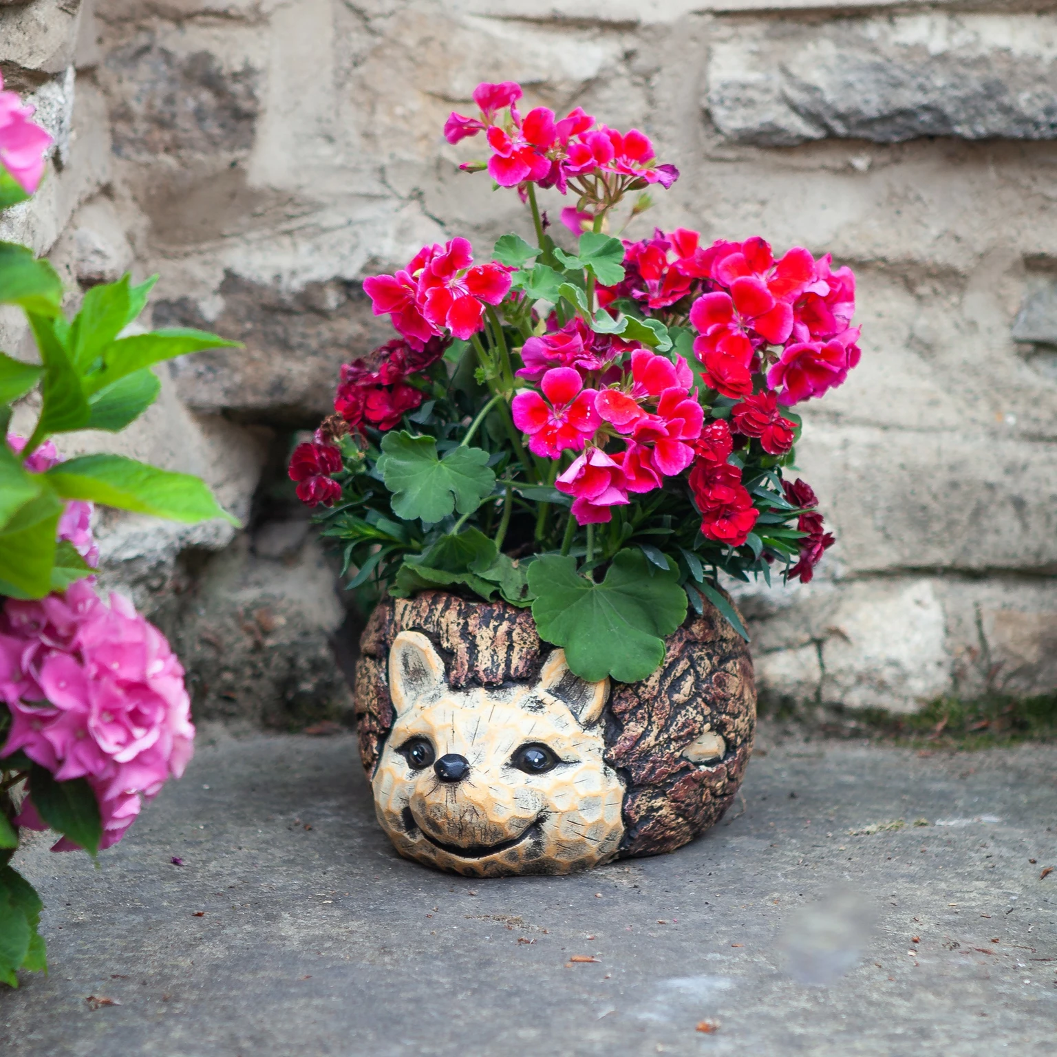 Woodland Hedgehog Planter - Cowell's Garden Centre | Woolsington